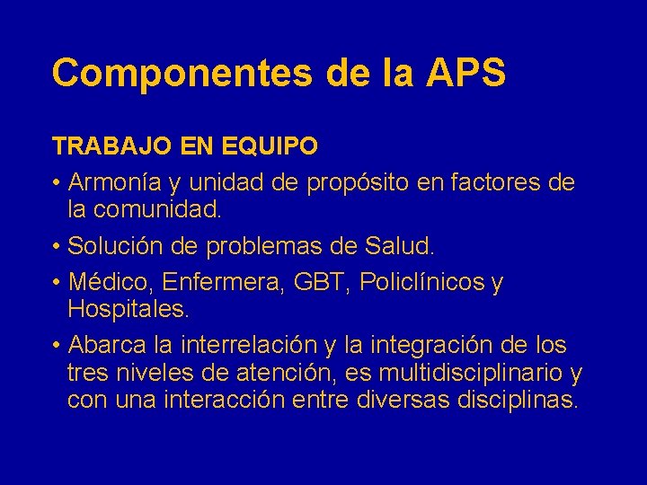 ATENCIN PRIMARIA DE SALUD Contenido temtico Atencin Primaria