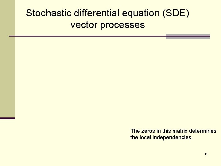Layered continuous time processes in biology Tore Schweder