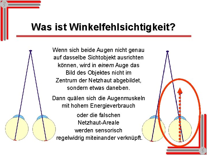 LRS Befunderhebung bei Winkelfehlsichtigkeit binokular LangStereoTest ...