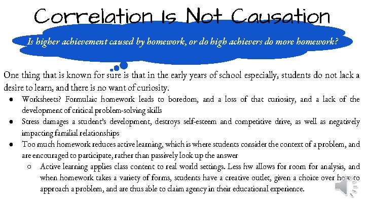 Quality Over Quantity The Homework Problem in Elementary