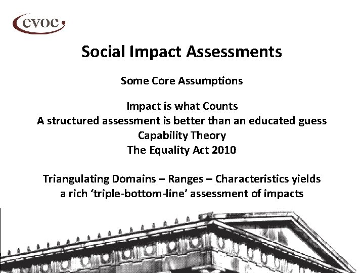 Social Impact Assessments Brief Guidance Third Sector Interface