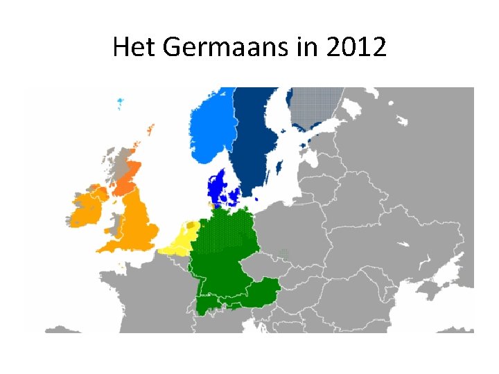 Taalkennis les 1 Taalfamilie Hoe zijn deze talen