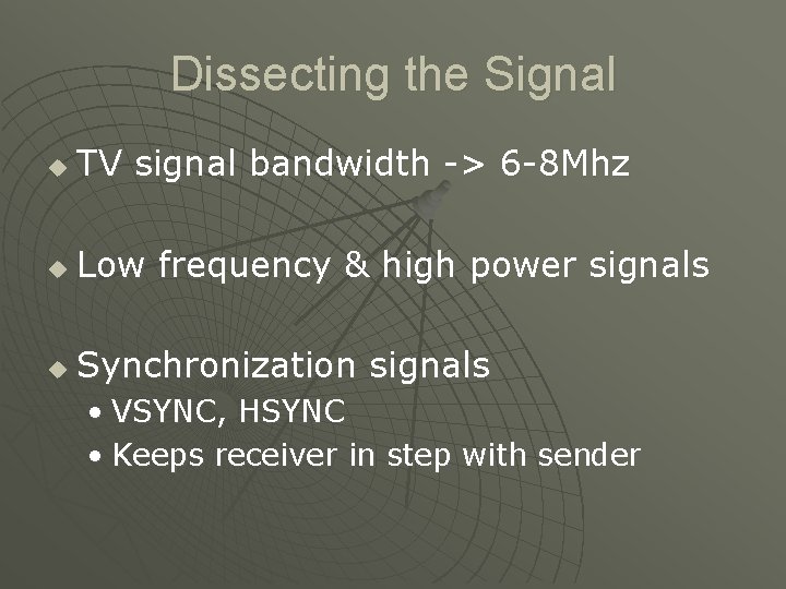 TVGPS Enhancing Global Positioning Systems Using Television Signals