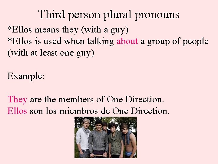 Subject Pronouns Whats a pronoun Pronouns are words