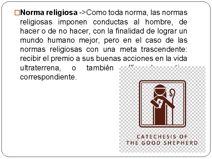 Normas y su clasificacin objetivo Reconocer las normas