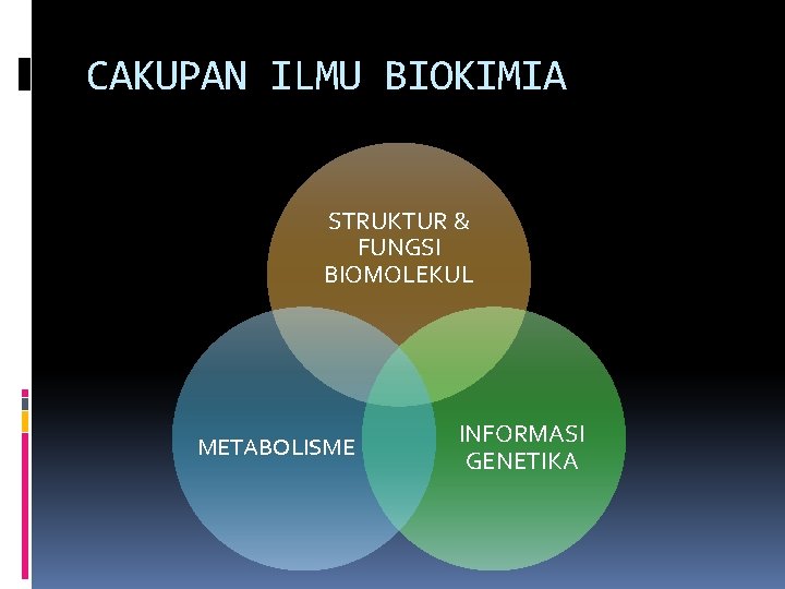 18 Maret 2015 PENGANTAR BIOKIMIA PENGERTIAN Biokimia ilmu