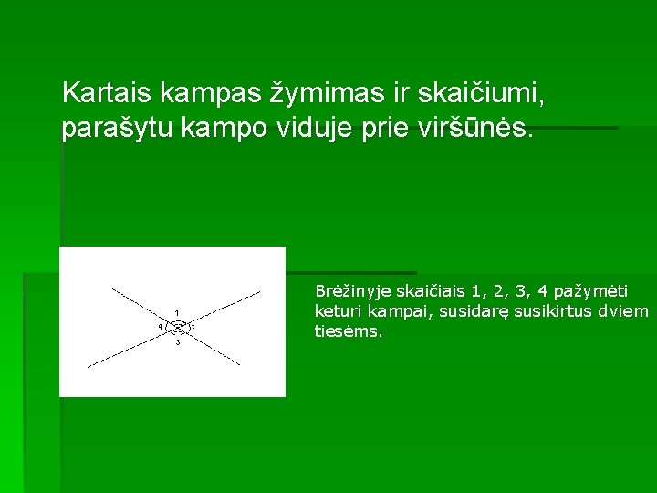 Gretutiniai ir kryminiai kampai Atvira pamoka 7 a