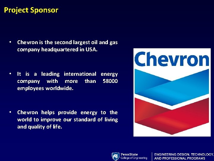 Chevron Sustainability in Marcellus Shale Development Introduction to
