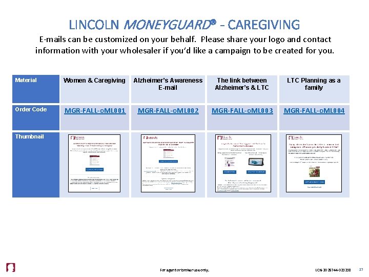 Lincoln Money Guard Solutions Materials Digital Cobranding Opportunities