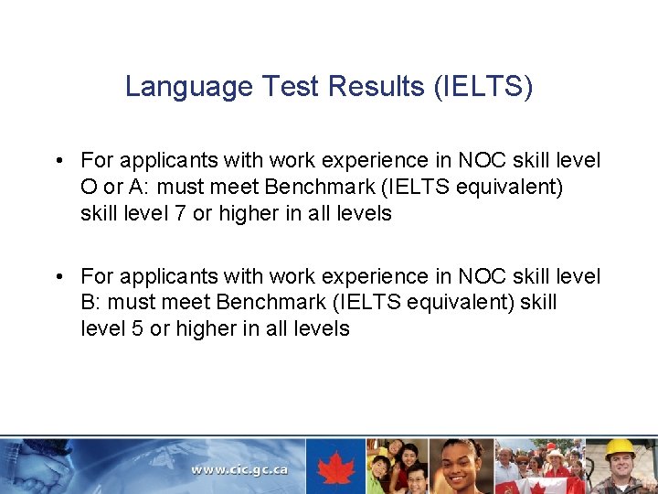 Oh CANADA Essential facts about Visiting Studying Working