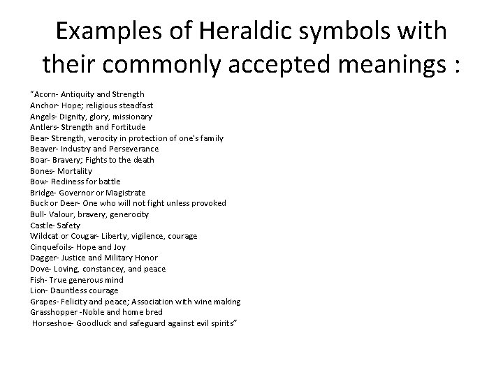 Heraldry and Family Crests http www makemyfamilytree ...