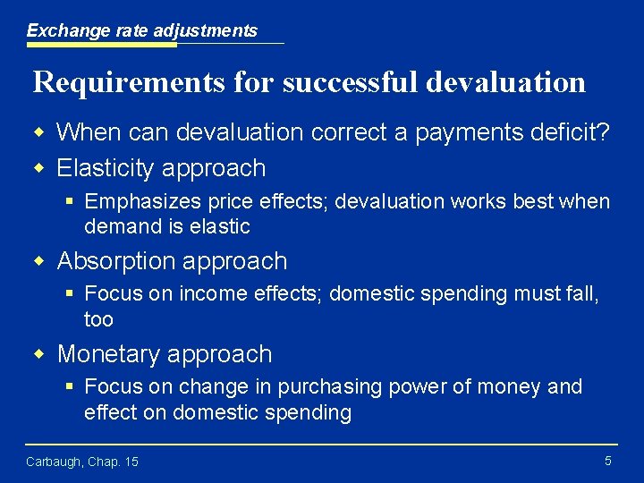 International Economics By Robert J Carbaugh 7 th