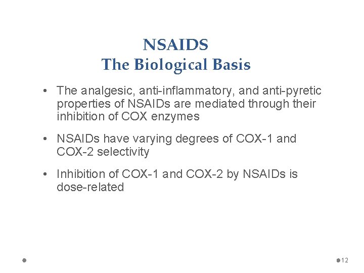 Dentistry and Basic NonOpioid Prescribing in Pain Overview