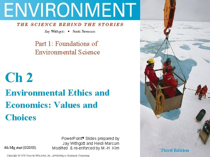 Part 1 Foundations of Environmental Science Ch 2