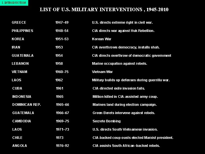 Sociology 125 Lecture 24 MILITARISM DEMOCRACY December 2