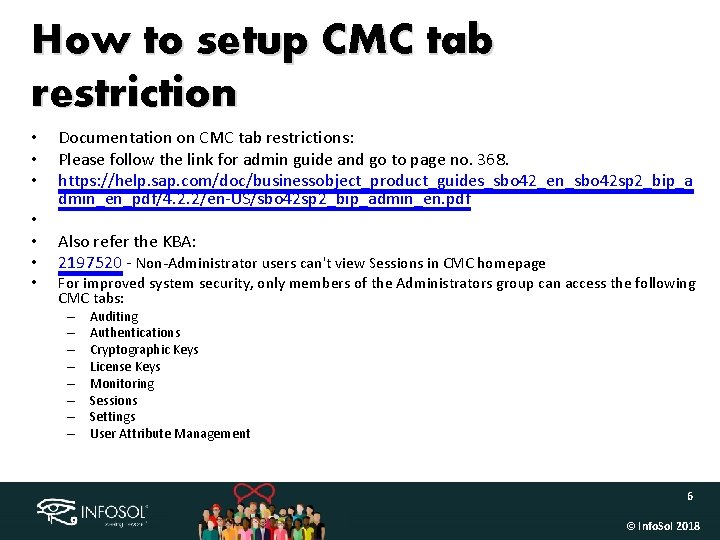 Self Service Business Objects Administration Minith Patel Sr