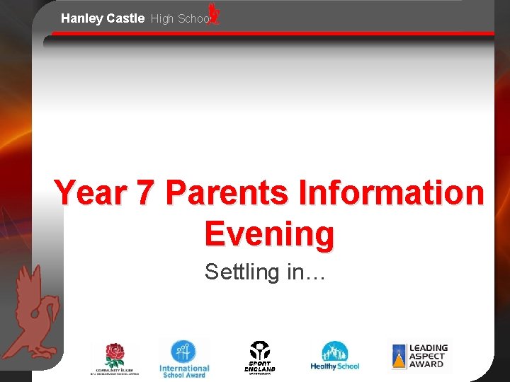 Hanley Castle High School Year 7 Parents Information