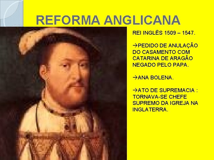 REFORMA RELIGIOSA O CRISTIANISMO DIVIDIDO EM 3 GRANDES
