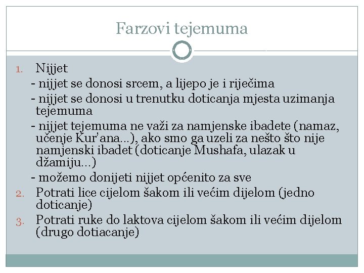 Tejemum 4 LEKCIJA ODRASLI Pripremio Enes ef Habibovi