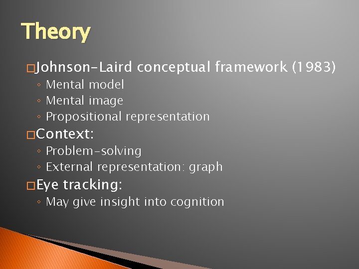 Cognition Revealed by Eye Movements in Physics ProblemSolving