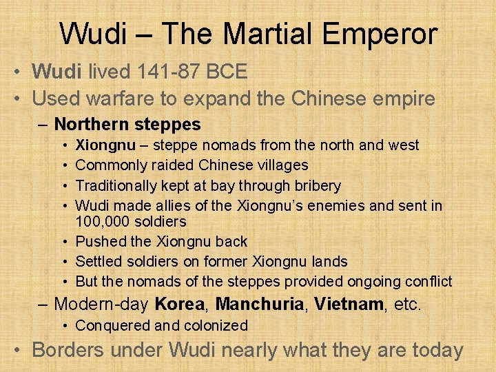 The Han Dynasty of China A Chinese Golden