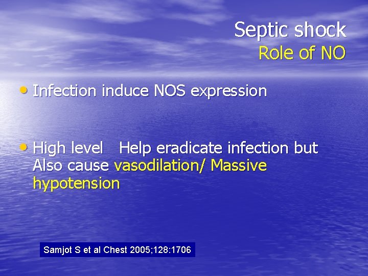 Current concept of pathophysiology of sepsis Manutham Manavathongchai