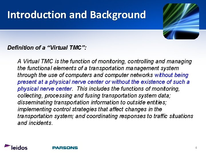 Guidelines for Virtual Transportation Management Center Development Dan