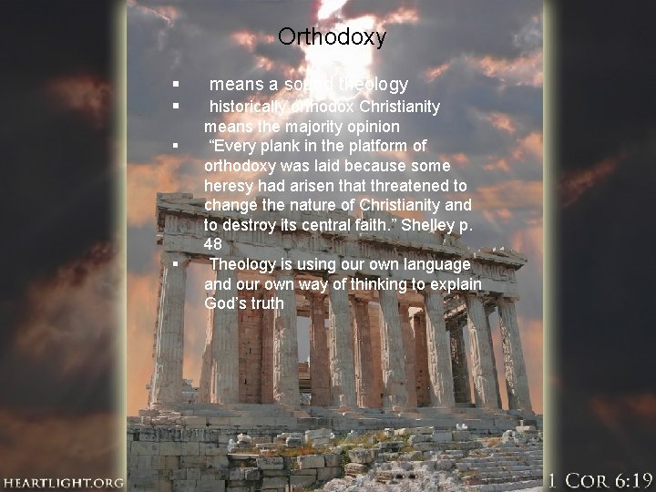 History of the Church I Week Three What