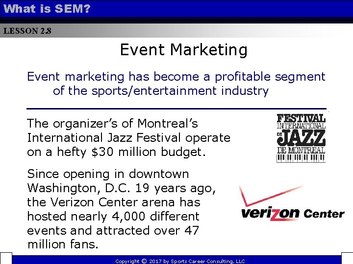 Lesson 2 8 Introduction to Event Marketing Management