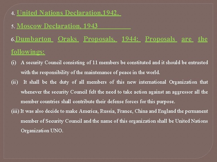 UNITED NATIONS ORGANIZATION Presentation By SURESH E E