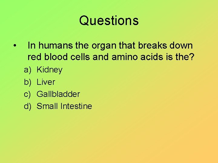 Aim why is the excretory system so important