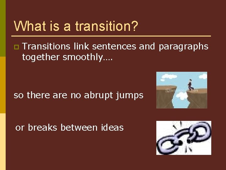 Getting from Point A to Point B Creating