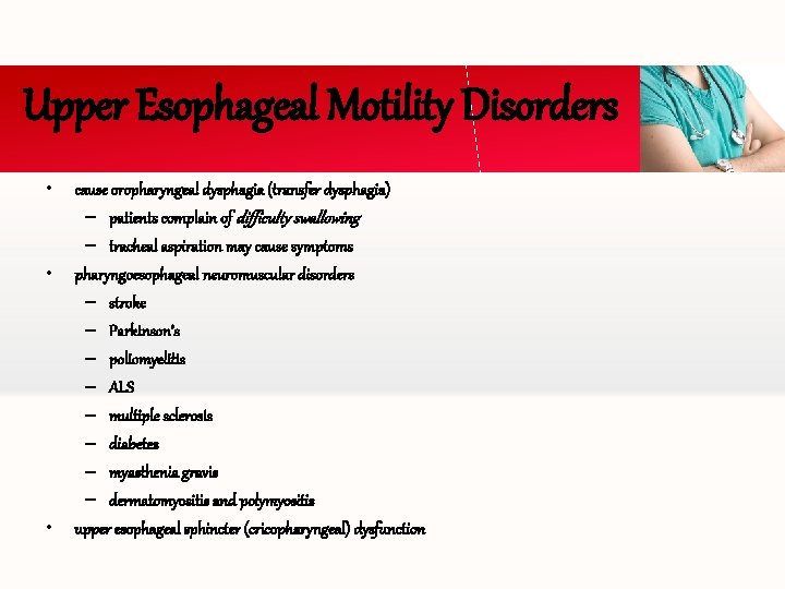Esophageal Motility Disorders BY Niloofar Azizi Esophageal Anatomy