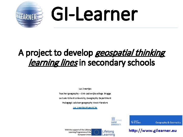 GILearner A project to develop geospatial thinking learning