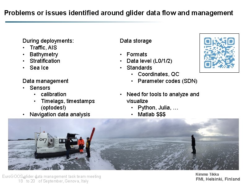 Connecting Glider Data Flows in Europe and Beyond