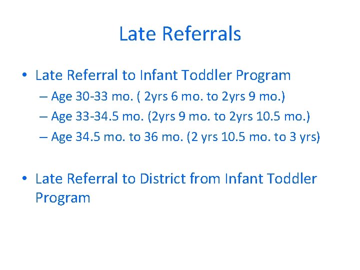 Supporting Early Childhood Transition Helping Families and Children