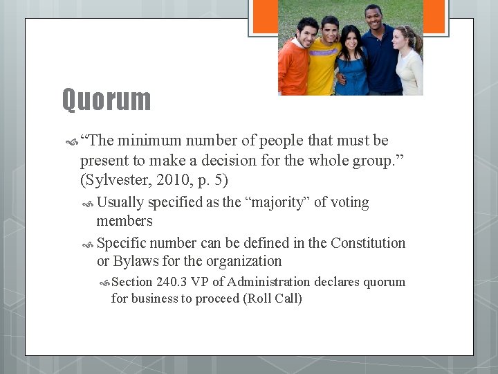 Roberts Rules Presented By Brandon Swope Objectives Better