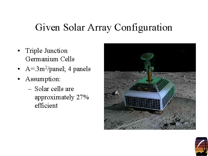 Energy in Space By Astrid Raisanen NASA Space