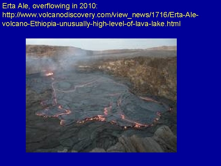 Erta Ale map of Ethiopia volcanoes http bigthink