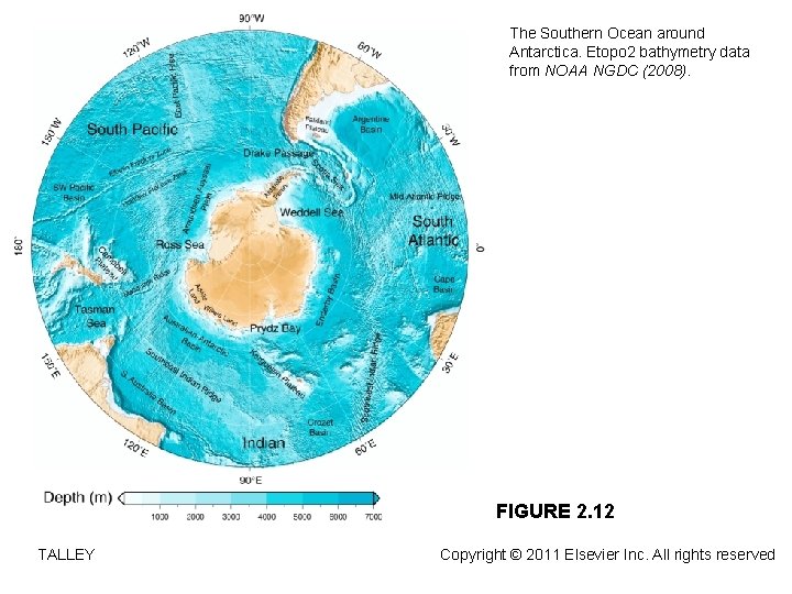 Ocean Dimensions and Shapes Reading Talley et al