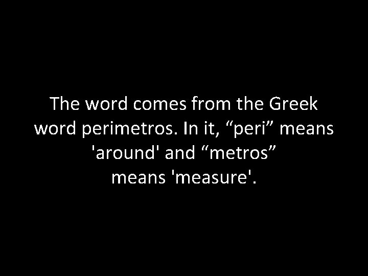 Objectives By the end of this lesson students