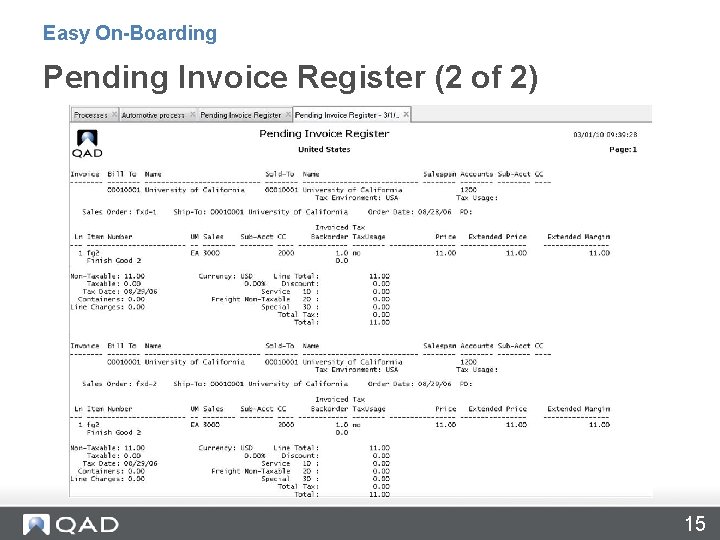 Easy OnBoarding General Ledger Overview Easy OnBoarding Course