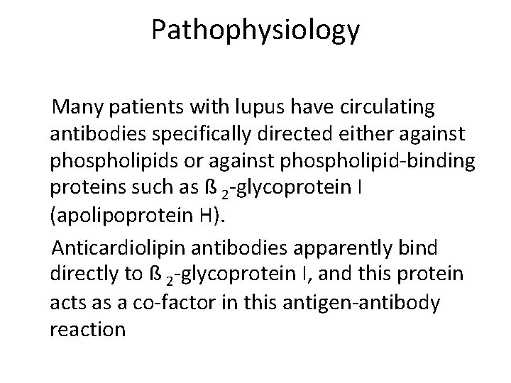 Thrombophylaxia in Antiphospholipid Antibody Syndrome The ...