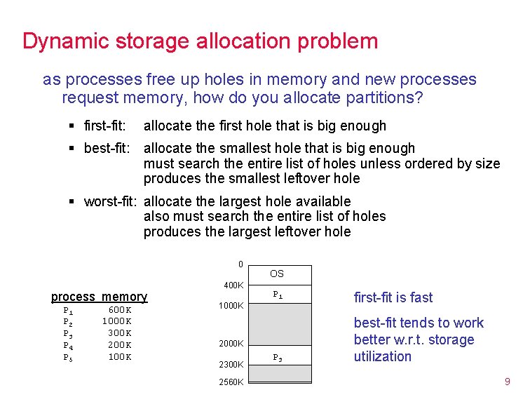CSC 539 Operating Systems Structure and Design Spring
