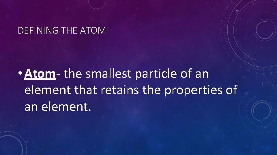 THE STRUCTURE OF THE ATOM CHEMISTRY CHAPTER 4
