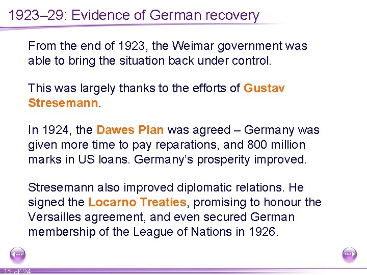 The Weimar Republic and its Reasons for Failure