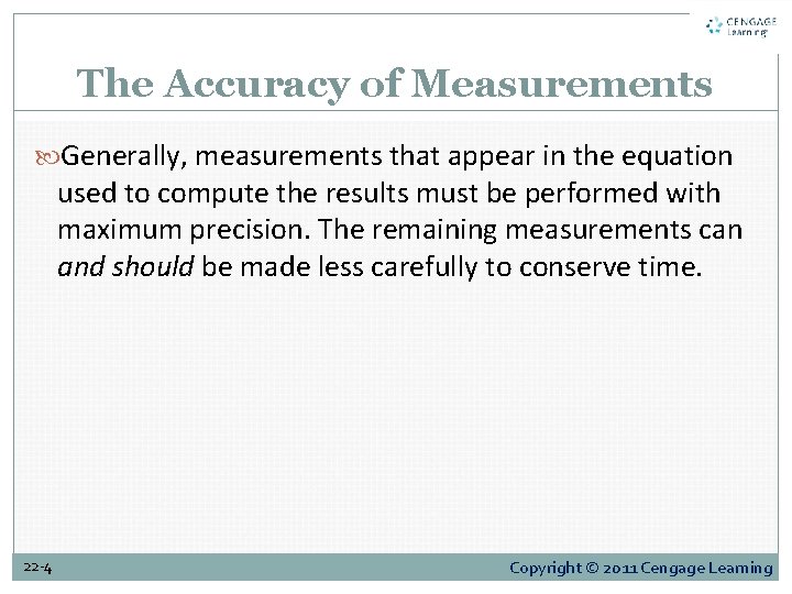 Introduction to Analytical Chemistry CHAPTER 22 SELECTED METHODS