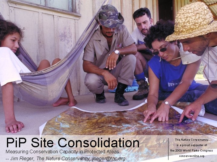 Pi P Site Consolidation Measuring Conservation Capacity in