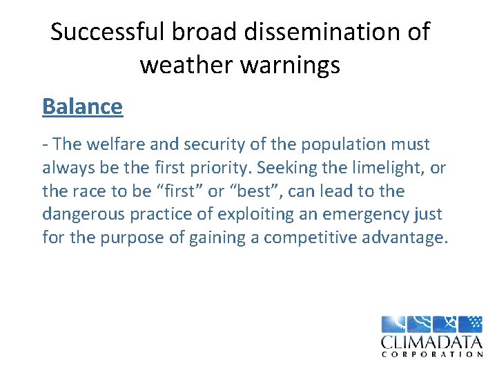 Improving Weather Climate Communications in the Caribbean John