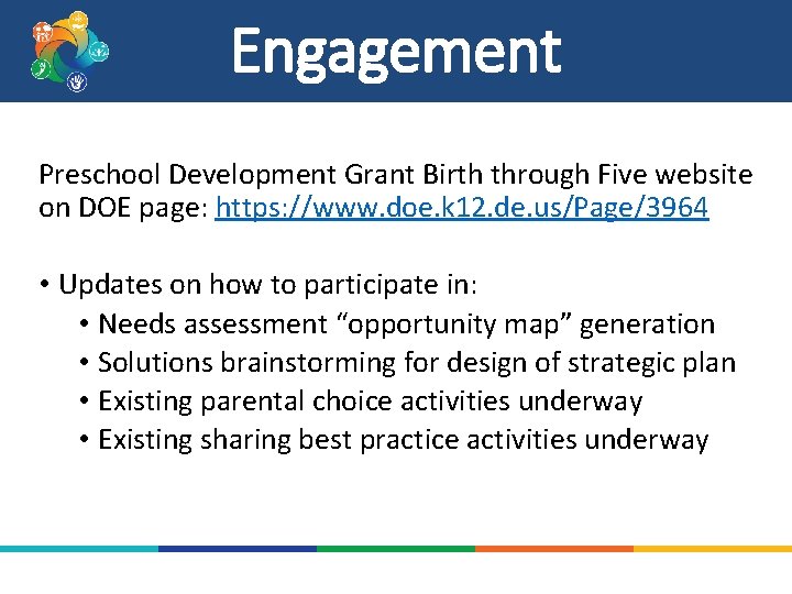 Preschool Development Grant Birth through Five PDG B5